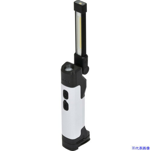 オレンジブック トラスコ中山　TRUSCONICHIDO 充電式LEDハンディライト ジャックランプ LEHーB3W24CH 〔品番:LEHB3W24CH〕[ 注番:6798757]特長●充電式LEDハンディライトです。●クランプで挟むこと...