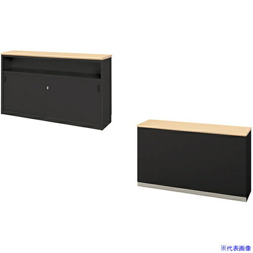 オレンジブック トラスコ中山　TRUSCONAIKI ハイカウンター(棚付タイプ) 〔品番:XC1590BSB〕[ 注番:6808828]特長仕様●間口(mm)：1500●奥行(mm)：450●高さ(mm)：950●色：天板：シルクウッド／...