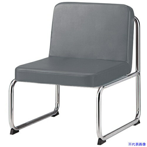 オレンジブック トラスコ中山　TRUSCONAIKI アームレスチェアー 〔品番:ZRE162NGL〕[ 注番:6810367]特長仕様●間口(mm)：521●幅(mm)：521●奥行(mm)：613●高さ(mm)：700●色：グレー●張地...