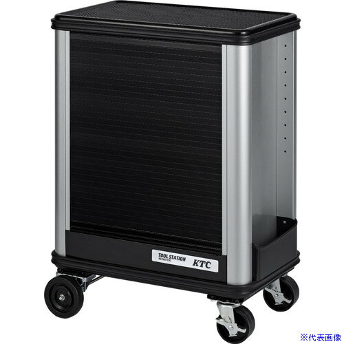 オレンジブック トラスコ中山　TRUSCOKTC ツールステーション 〔品番:SKR703C〕[ 注番:6835290]特長●シャッターを採用し、施錠ができるため収納物の管理に最適です。●天板の耐荷重は140kgまでです。●可動トレーの耐荷...