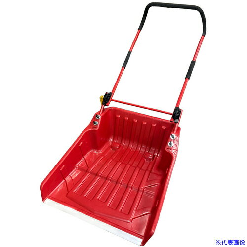 オレンジブック トラスコ中山　TRUSCOエムローキャット 折りたたみスノーダンプ PP+アルミ合金 幅605x710mm 〔品番:C0077〕[ 注番:6850328]特長用途●積雪対策に。仕様●刃先幅(mm)：605●全長(mm)：13...