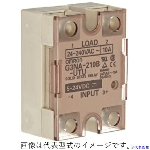 オレンジブック トラスコ中山　TRUSCOOMRON ソリッドステート・リレー 〔品番:G3NA210BUTUAC100240〕[ 注番:6871959]特長●適用負荷5〜90Aと幅広いラインナップの汎用ソリッドステート・リレーです。仕様●...