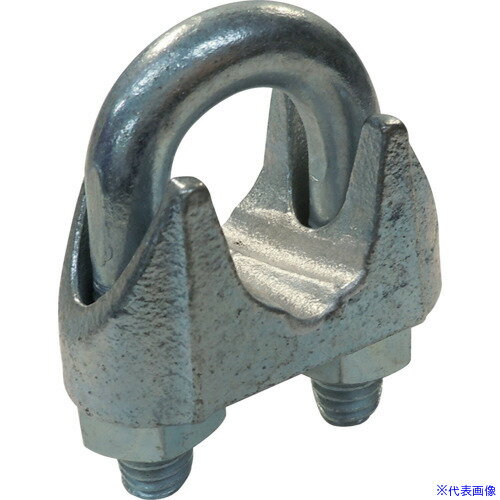 オレンジブック トラスコ中山　TRUSCODAIDOHANT ユニクロ ワイヤークリップ M16 (A)17×(B)63×(C)32mm 〔品番:10101852〕[ 注番:6875969]特長●ワイヤーロープの先端を2つ折りにして、ループ...