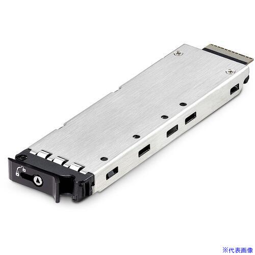 オレンジブック トラスコ中山　TRUSCOStarTech M.2 NVMe SSDドライブトレイ/M.2 NVMe SSD対応/ホットスワップ追加ドライブ用/鍵付きトレイ 〔品番:TRM2REMOVABLEPCIE〕[ 注番:691572...