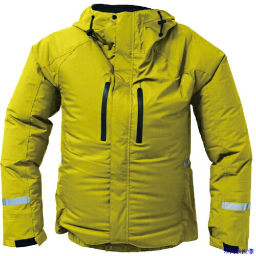 オレンジブック トラスコ中山　TRUSCOアイトス 空調服 レインジャケットAZ9029 イエロー 3L 〔品番:AZ90290193L〕[ 注番:6918636]特長●水油などがかかる現場で着用可能な空調服レインジャケットです。仕様●色：...