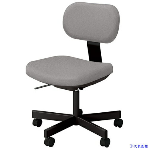 オレンジブック トラスコ中山　TRUSCONAIKI ワークチェアー EAE型/ライトグレー/肘無 〔品番:EAE510FB1TLGL〕[ 注番:6931504]特長●トーンをそろえたコーディネートにも対応するエコなチェアーです。●ワントー...