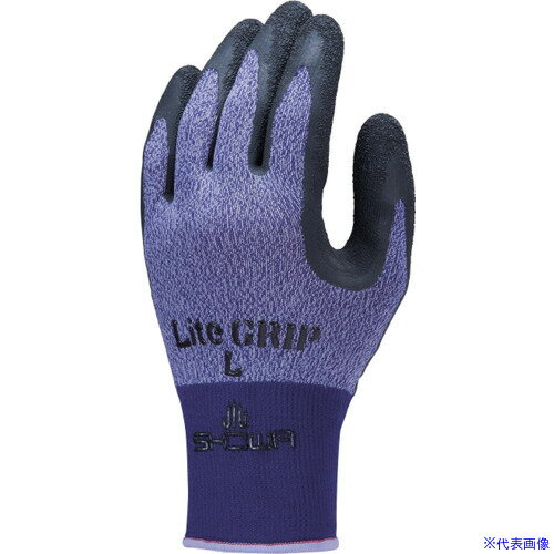 オレンジブック トラスコ中山　TRUSCOSHOWA 天然ゴム背抜き手袋 天然ゴム背抜き手袋 NO341 ライトグリップ 3双入 Lサイズ パープル 〔品番:NO341LP3P〕[ 注番:6964649]特長● 天然ゴムの特殊配合により、や...