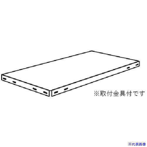 オレンジブック トラスコ中山　TRUSCO北島 追加板 CBV9030用 W900XD300 ホワイト 〔品番:40007903001〕[ 注番:6967040]特長●段数を増やしたい場合に。●取付金具付きです。用途●収納・保管・陳列・整理...