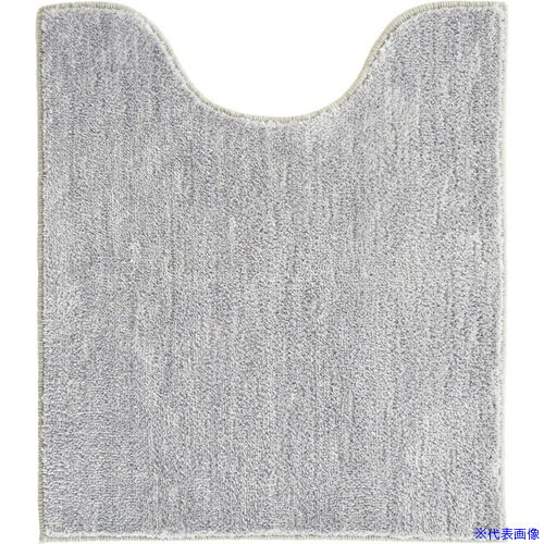 オレンジブック トラスコ中山　TRUSCOオカ コクーン ロングトイレマット 約70×60cm グレー 〔品番:39906〕[ 注番:6969299]特長仕様●幅(mm)：700●長さ(mm)：600●厚さ(mm)：14仕様2●ポリエステル...