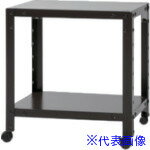 オレンジブック トラスコ中山　TRUSCO北島 スマートラック NSTR−K037 2段 ブラック 600X450X450 〔品番:51070003702〕[ 注番:6970236]特長●支柱正面に穴が少なくデザインにこだわった軽量ラックで...