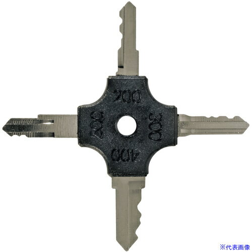 オレンジブック トラスコ中山　TRUSCOJEFCOM 盤用マルチキー 〔品番:BMK4A〕[ 注番:6973095]特長●配電盤、分電盤用の合鍵●4タイプのカギに対応・No.500 タキゲン・No.400 タキゲン・No.300 タキゲン...