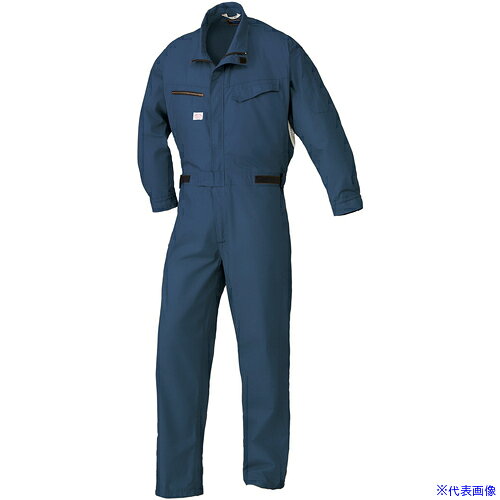 オレンジブック トラスコ中山　TRUSCOAUTO−BI SS(春夏)モデル 空調つなぎ服(R)9850 001ネイビーブルー 4Lサイズ 〔品番:98500014L〕[ 注番:6974787]特長●襟元の調整紐を使用し、空気の出入口をより...