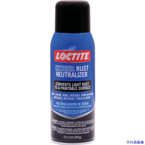 オレンジブック トラスコ中山　TRUSCOロックタイト 錆転換剤 エクステンド 290g スプレー 〔品番:633877〕[ 注番:6983809]特長●鋼や鉄表面などのサビの進行を止めて、金属面を保護します。（赤サビを黒サビに転換します）...