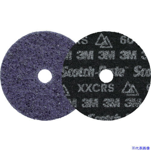 オレンジブック トラスコ中山　TRUSCO3M スコッチ・ブライト(TM) プレシジョンHD SCディスク X−エクストラコース 60+ 100 mm x 16 mm 〔品番:PHDXXCRS100X16〕[ 注番:6986110]特長●精...