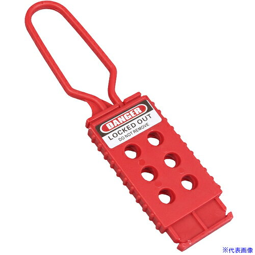 オレンジブック トラスコ中山　TRUSCOセーフラン 絶縁ハスプ 173x43mm 赤 〔品番:J2683〕[ 注番:6996291]特長●絶縁タイプで電気環境下で使用可能なハスプです。●最大6人まで同時にロックアウトできます。用途●ロック...