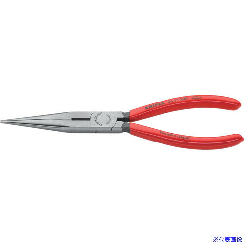 オレンジブック トラスコ中山　TRUSCOKNIPEX ロングラジオペンチ プラスチックハンドル 200mm(SB展示販売パッケージ仕様) 〔品番:2611200SB〕[ 注番:7002079]特長●ヘッドは頑丈で、しかも精密に作られていま...