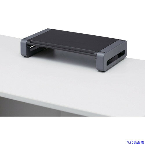 オレンジブック トラスコ中山　TRUSCOSANWA モニタスタンド ブラック 〔品番:MRLC801BKN〕[ 注番:7002532]特長●液晶ディスプレイ下または、前部に置いて、空間を有効活用できます。●使わない時のキーボードの収納に最...
