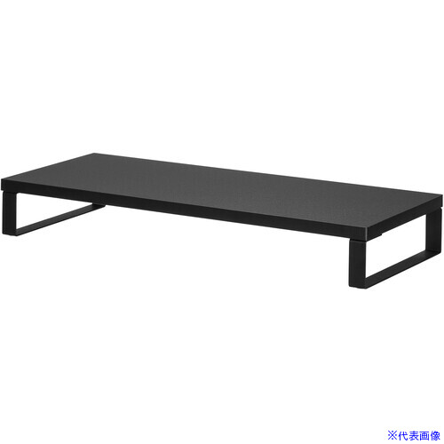 オレンジブック トラスコ中山　TRUSCOSANWA 木製机上ラック(W600・ブラック) 〔品番:MRLC312BK〕[ 注番:7004086]特長●液晶ディスプレイの位置を上げることで、目線の位置を上げ画面を見やすくすることができます。...