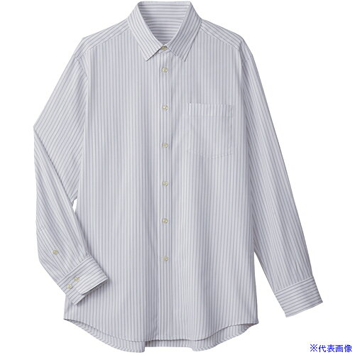 オレンジブック トラスコ中山　TRUSCOサンペックス シャツ 長袖 男女兼用 ユニフォーム グレー 4L 〔品番:SW1500B64L〕[ 注番:7011510]特長●牡蠣殻と再生ペットボトルを原料にした、環境にやさしいエシカル素材「SE...