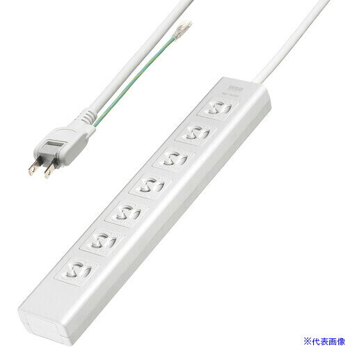 オレンジブック トラスコ中山　TRUSCOSANWA 抜け止めシャッタータップ 〔品番:TAPF37SH5SR〕[ 注番:7011642]特長●スチールデスクなどに仮固定できるマグネット付きです。●差込口は、3P抜け止めシャッター仕様の7個...