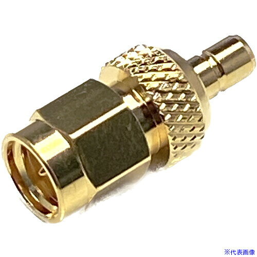 オレンジブック トラスコ中山　TRUSCOTYC 変換コネクタSMA−SMB 〔品番:SMAPASMBJ〕[ 注番:7016754]特長●変換コネクタです。仕様仕様2●SMAプラグとSMBジャックを有する変換コネクタです。●異なる型のコネク...
