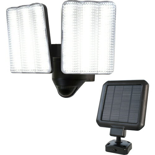 オレンジブック トラスコ中山　TRUSCO大進 ソーラー充電式LEDセンサーライト2灯式 〔品番:DLS17T200〕[ 注番:7016884]特長●コンセント不要・電気代0円。用途●玄関・ガレージ・ベランダなどの照明、防犯に。仕様●幅(m...