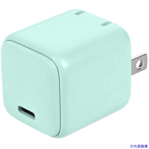 オレンジブック トラスコ中山　TRUSCOOwltech AC充電器 最大PD30W出力 GaN採用 アイスブルー 〔品番:OWZAPD30C1RBLA〕[ 注番:7047356]特長●ころっと可愛い形のパワフルなAC充電器です。●思わず手...