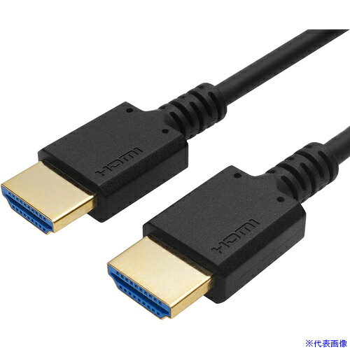 オレンジブック トラスコ中山　TRUSCOHORIC ウルトラハイスピードHDMIケーブル 0.9m ブラック 〔品番:HDM09560BK〕[ 注番:7078427]特長●シーンを選ばず使えるシンプルかつコンパクトなHDMIケーブルです。...