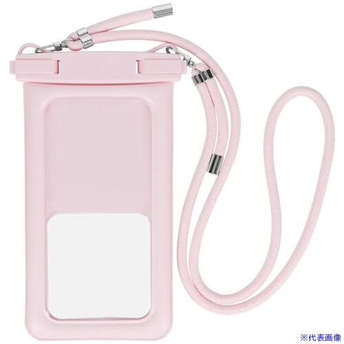 オレンジブック トラスコ中山　TRUSCOOwltech 完全防塵・防水 IP68取得 スマートホン用防水ケース 水に浮く綺麗なニュアンスカラー ベビーピンク 〔品番:OWLWPCSP10RPK〕[ 注番:7090373]特長●フロート素材...