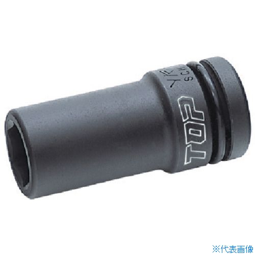 オレンジブック トラスコ中山　TRUSCOトップ工業(TOP) インパクト用ディープソケット 差込角12.7mm 対辺24mm 〔品番:PT424L〕[ 注番:7230192]特長●ボルトが長く出る場所や奥深い場所の作業に最適です。用途●イ...