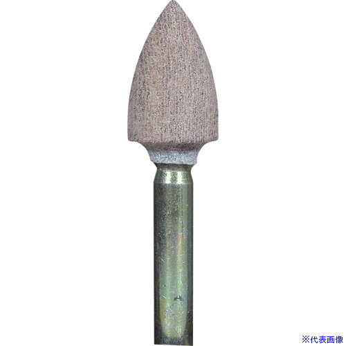 オレンジブック トラスコ中山　TRUSCONRS 軸付砥石 コットンポインター 12.7×19.1×6 A120H(ハード) 〔品番:CPTA42A120H〕[ 注番:7303939]特長●綿(コットン)を基材に使用しています。●天然綿繊維...