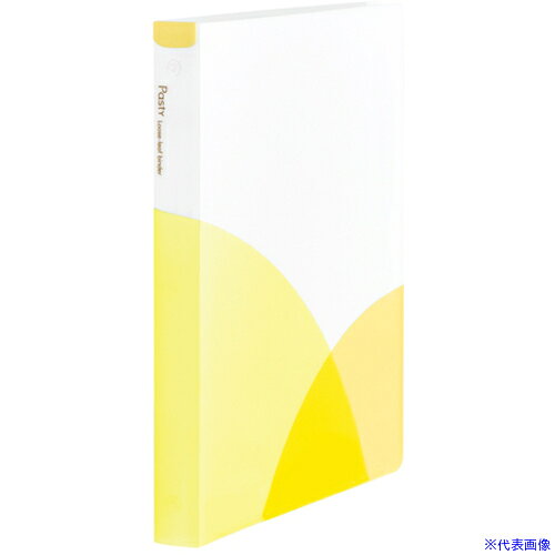 オレンジブック トラスコ中山　TRUSCOPLUS 98816 Pastyルーズリーフバインダー FC−810PR LY 〔品番:FC810PRLY〕[ 注番:7307792]特長●8穴リングで出し入れが簡単です。●ルーズリーフの上下4穴を...