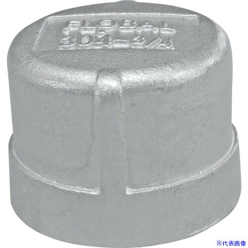 オレンジブック トラスコ中山　TRUSCOFLOBAL キャップ(SCS13A) 04100607 〔品番:VC10〕[ 注番:7340010]特長●ステンレス配管に対応しています。●従来のねじ込み継手を更にグレードアップし、より使い易い継...