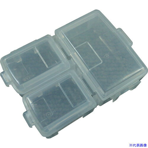 オレンジブック トラスコ中山　TRUSCOMEIHO プチケースミックス 〔品番:PCMIX〕[ 注番:7358831]特長●クリップ安全ピンなど小物文具ホビーパーツの収納に最適です。●ピルケースとしても使用可能です。用途●工具箱やキャビネ...