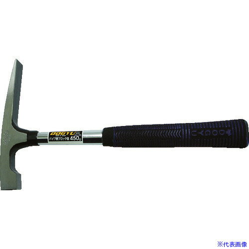 オレンジブック トラスコ中山　TRUSCODOGYU パイプ柄ブロック鎚 450g 〔品番:00246〕[ 注番:7520867]特長●パイプ柄使用で強靭です。用途●ブロック・レンガの加工。仕様●頭径(mm)：21●頭長(mm)：172●全...