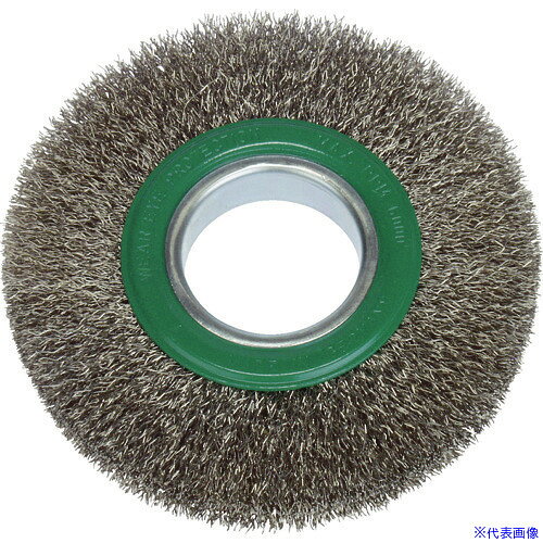 オレンジブック トラスコ中山　TRUSCOLESSMANN 【売切廃番】 ホイルブラシ 80mm 0.3 ステンレス線 〔品番:312362〕[ 注番:7521219]特長●高品位の線材を使用しており、耐久性に優れ、長寿命です。●幅広いサイ...