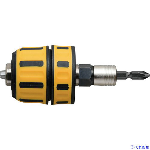 オレンジブック トラスコ中山　TRUSCOアネックス ビット交換式 ラバードリルチャック 1.0〜10mm 〔品番:AKL190E〕[ 注番:7536640]特長●軸が折れても電動ビットで交換可能なビットホルダータイプです。●先端工具の噛み...