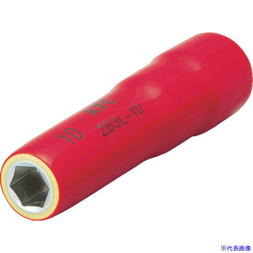 オレンジブック トラスコ中山　TRUSCOKTC 絶縁工具 9.5sq.ディープソケット 10mm 〔品番:ZB3L10〕[ 注番:7542984]特長●絶縁工具に関する唯一の国際規格であるIEC60900:2004規格に適合した製品です。...