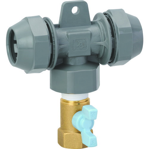 オレンジブック トラスコ中山　TRUSCOTBC ライトエアー バルブ付メスチーズ 〔品番:AIR20FTV〕[ 注番:7546963]特長●パイプが軽量です。●パイプの切断が簡単、ねじ切り不要ならくらく施工。●パイプは曲げることが出来、そ...