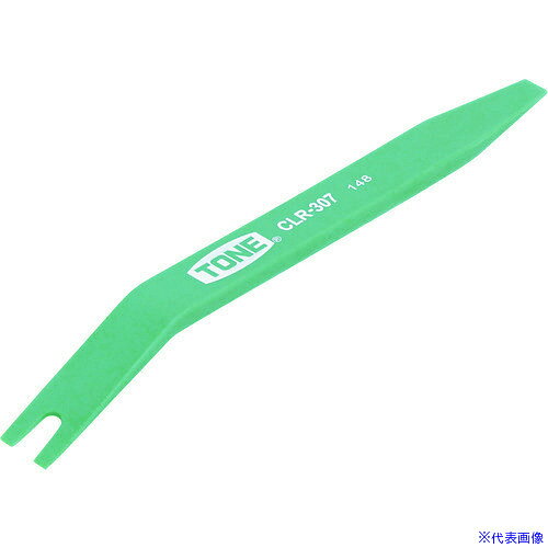 オレンジブック トラスコ中山　TRUSCOTONE 車輌整備用工具(内装関連) クリップリムーバー 全長205mm 面幅19mm 〔品番:CLR307〕[ 注番:7595646]特長●自動車の内装や、内装に使われる樹脂製クリップなどの取り外...