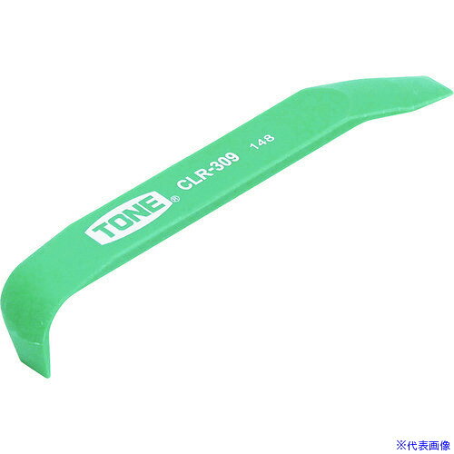 オレンジブック トラスコ中山　TRUSCOTONE 車輌整備用工具(内装関連) クリップリムーバー 全長180mm 面幅20.5mm 〔品番:CLR309〕[ 注番:7595662]特長●自動車の内装や、内装に使われる樹脂製クリップなどの取...