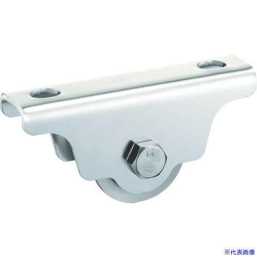 オレンジブック トラスコ中山　TRUSCODAIKEN ステンレス製重量戸車 車径Φ80 〔品番:FS80V〕[ 注番:7596367]特長●防錆処理を施したベアリング（SUS440C)を使用しているので耐蝕性に優れ、堅牢でスムーズな回転で...