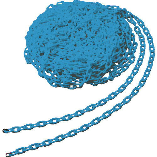 オレンジブック トラスコ中山　TRUSCOTRUSCO プラチェーン 6MMX30M ブルー 〔品番:TPC6B〕[ 注番:7596804]特長●プラスチック製で軽量タイプのチェーンです。●使用場所に応じて必要な長さにカットできます。用途●...