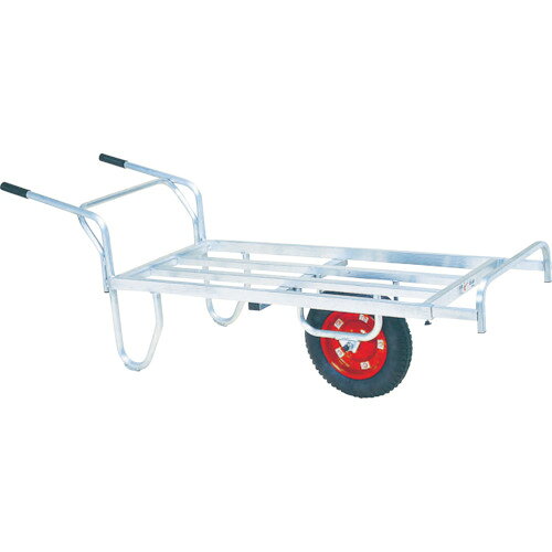 オレンジブック トラスコ中山　TRUSCOHARAX コン助 13×3Nノーパンクタイヤ 積載面1130〜1330×535 〔品番:CN65DN〕[ 注番:7631553]特長●20kgコンテナ2個用、3個用のアルミ製平型1輪車です。●20...