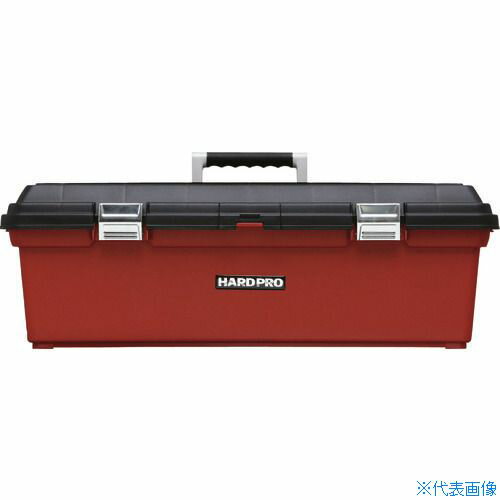オレンジブック トラスコ中山　TRUSCOIRIS 226180 ハードプロ 80 ダークグレー/レッド 〔品番:HM80〕[ 注番:7633530]特長●鋸などの長尺物が収納できます。仕様●色：ダークグレー/レッド●外形寸法(mm)間口：...