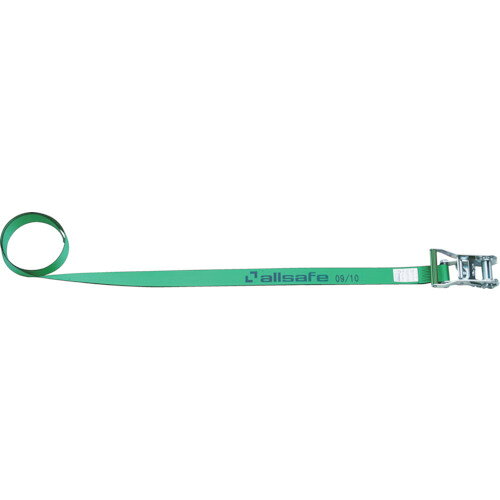 オレンジブック トラスコ中山　TRUSCOallsafe ラッシングベルト ラチェット式ラウンド仕様軽荷重 〔品番:R2R2〕[ 注番:7635176]特長●ラチェット式によりベルト1本の簡単な操作で確実な荷締め作業ができるベルトです。用途...