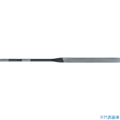 オレンジブック トラスコ中山　TRUSCOPFERD 精密ヤスリ 180mm 平 中目 〔品番:237182〕[ 注番:7652992]特長●切削性と耐久性に優れる精密ヤスリです。●1cmあたりの目の数が厳密に決まっており、ムラの無い切削が...