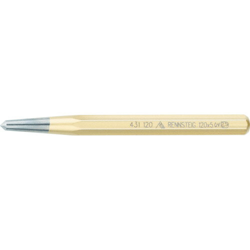 オレンジブック トラスコ中山　TRUSCORENNSTEIG センターポンチ 5X120mm 〔品番:4321200〕[ 注番:7663072]特長●高品質の鋼材を使用したセンターポンチです。●抜群の耐久性と高い作業性を発揮します。用途●鉄...