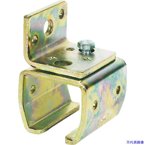 オレンジブック トラスコ中山　TRUSCOHELM 【売切廃番】ニコ 27号ドアハンガー用 横受一連 〔品番:27HESB〕[ 注番:7712146]特長用途●レールを壁に取り付ける金具。●ドアハンガー用の一連タイプの横受。仕様●品名：横受...