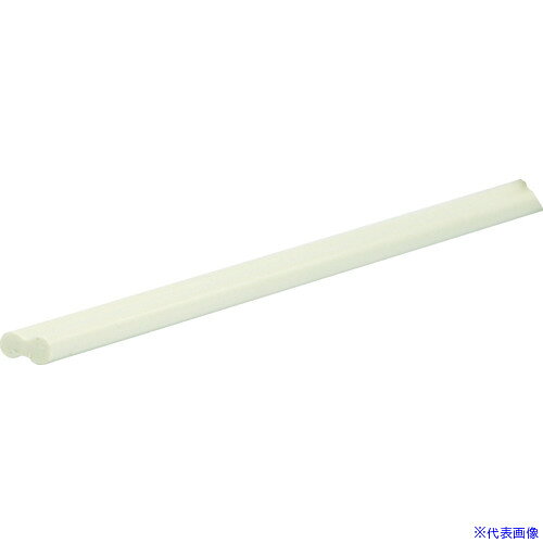 オレンジブック トラスコ中山　TRUSCOタキロン 溶接棒 PVC アイボリー トリプル 3MM×1M 鉛フリー 10本入 〔品番:YB338T3X1000〕[ 注番:7725582]特長●塩ビ同士を溶接します。●鉛フリーです。仕様●心線径...